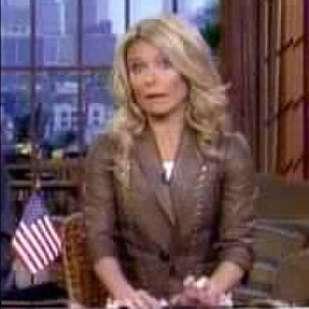 Kelly Ripa Leather Jacket - Gem